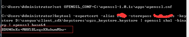 查看keystore文件签名信息