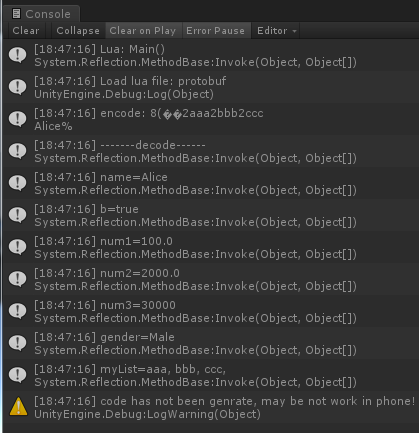 xLua——集成protobuf