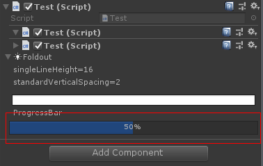 EditorGUI.ProgressBar()