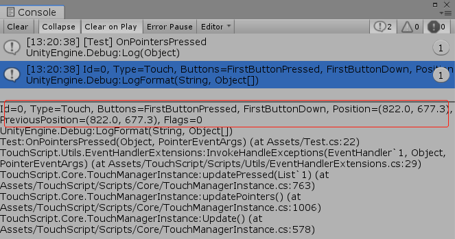 雷达+Unity+TUIO实现与投影交互