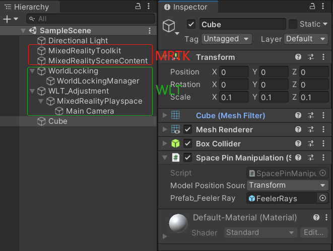MRTK World Locking Tools