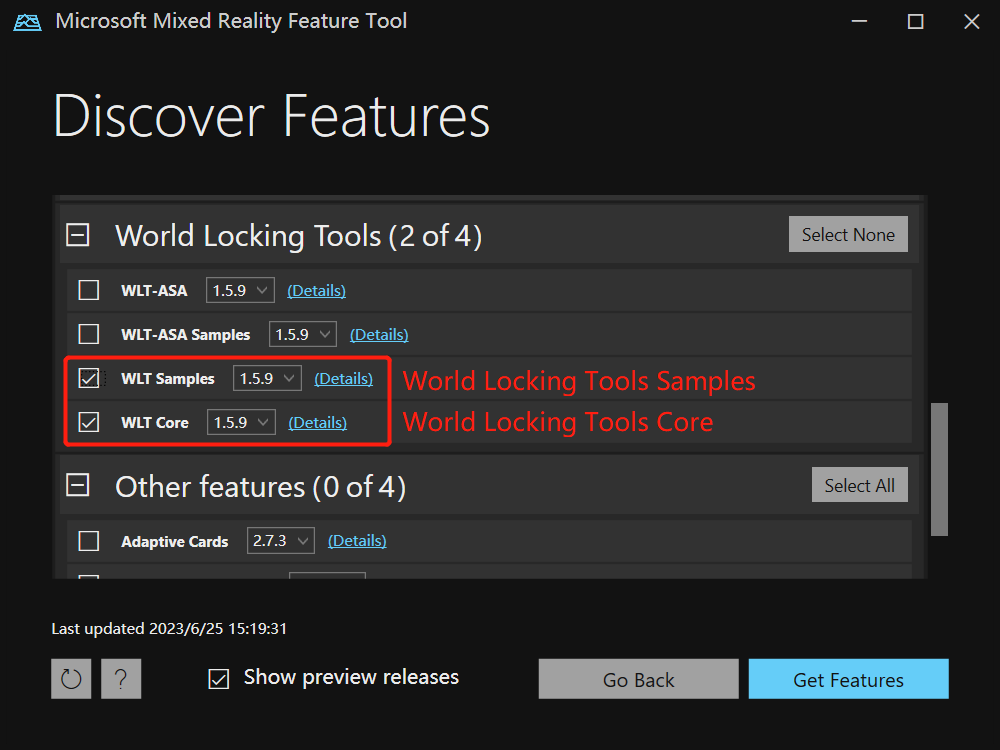 MRTK World Locking Tools